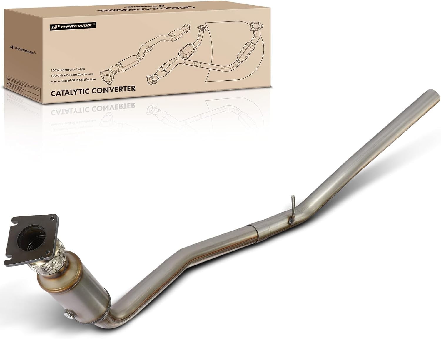 A-Premium Rear Catalytic Converter Direct-Fit Compatible with Dodge ...