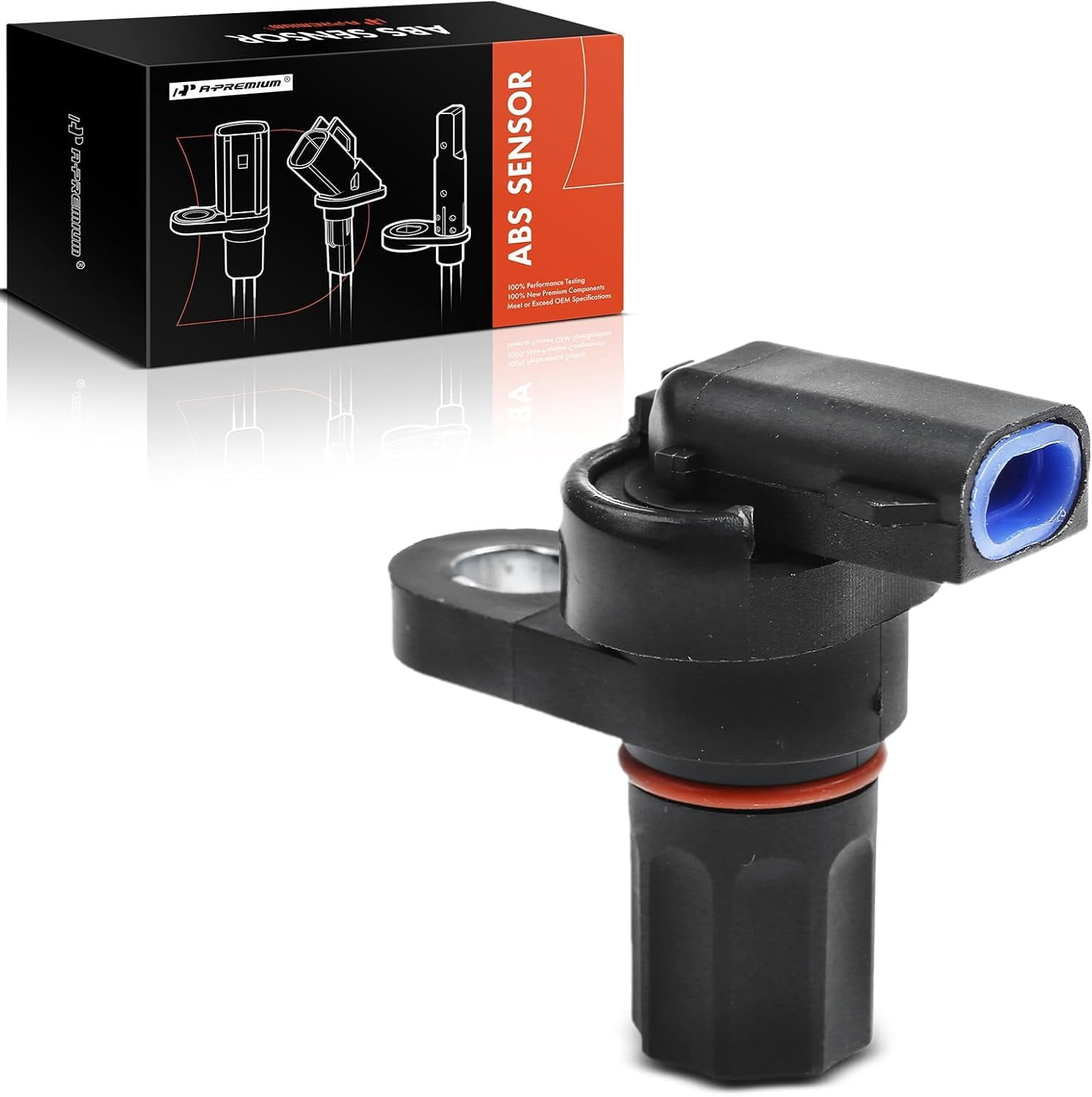 A-Premium Rear Center ABS Wheel Speed Sensor Compatible with Ford ...