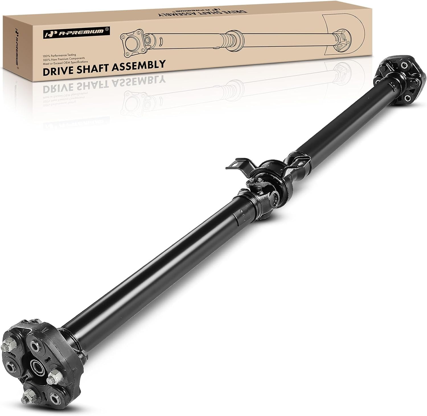 A-Premium Rear Complete Drive Shaft Prop Shaft Driveshaft Assembly ...