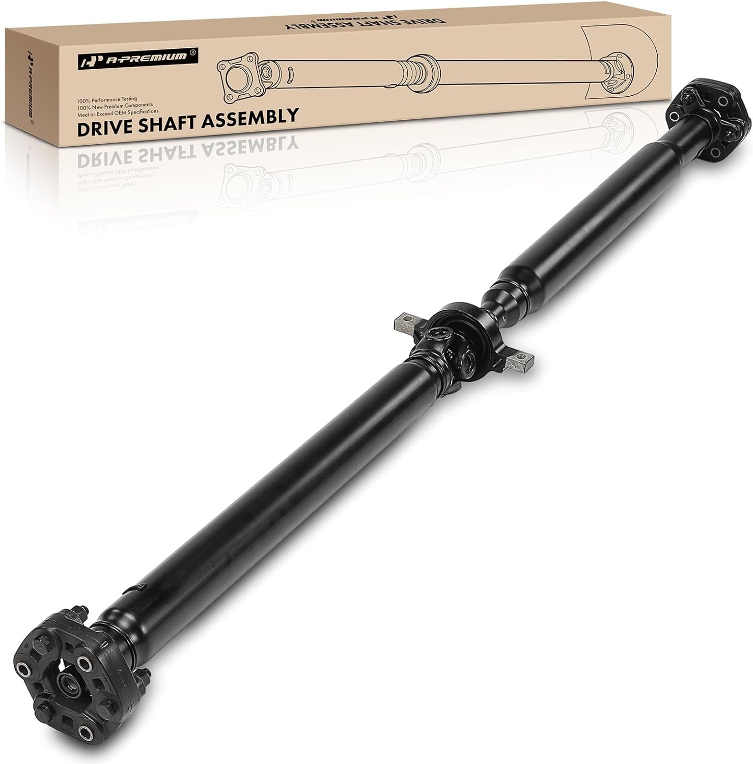A-Premium Rear Complete Drive Shaft Prop Shaft Driveshaft Assembly ...