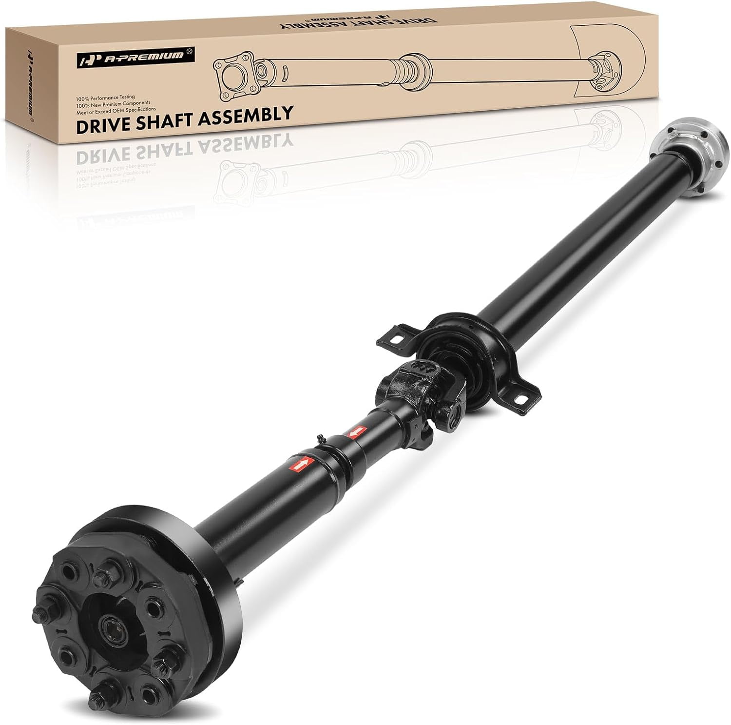 A-Premium Rear Complete Drive Shaft Prop Shaft Driveshaft Assembly ...