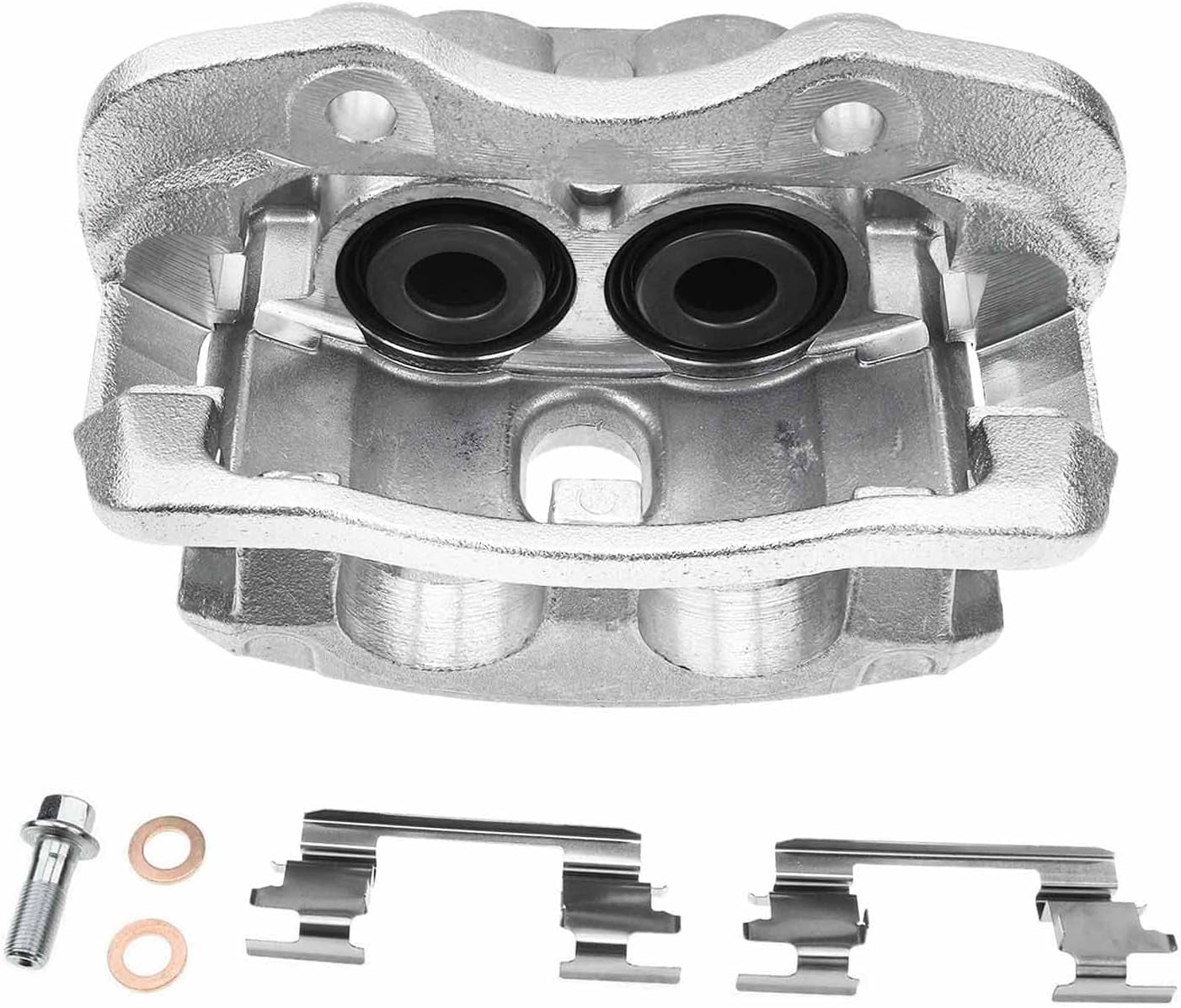 A-Premium Rear Disc Brake Caliper Assembly with Bracket Compatible with ...
