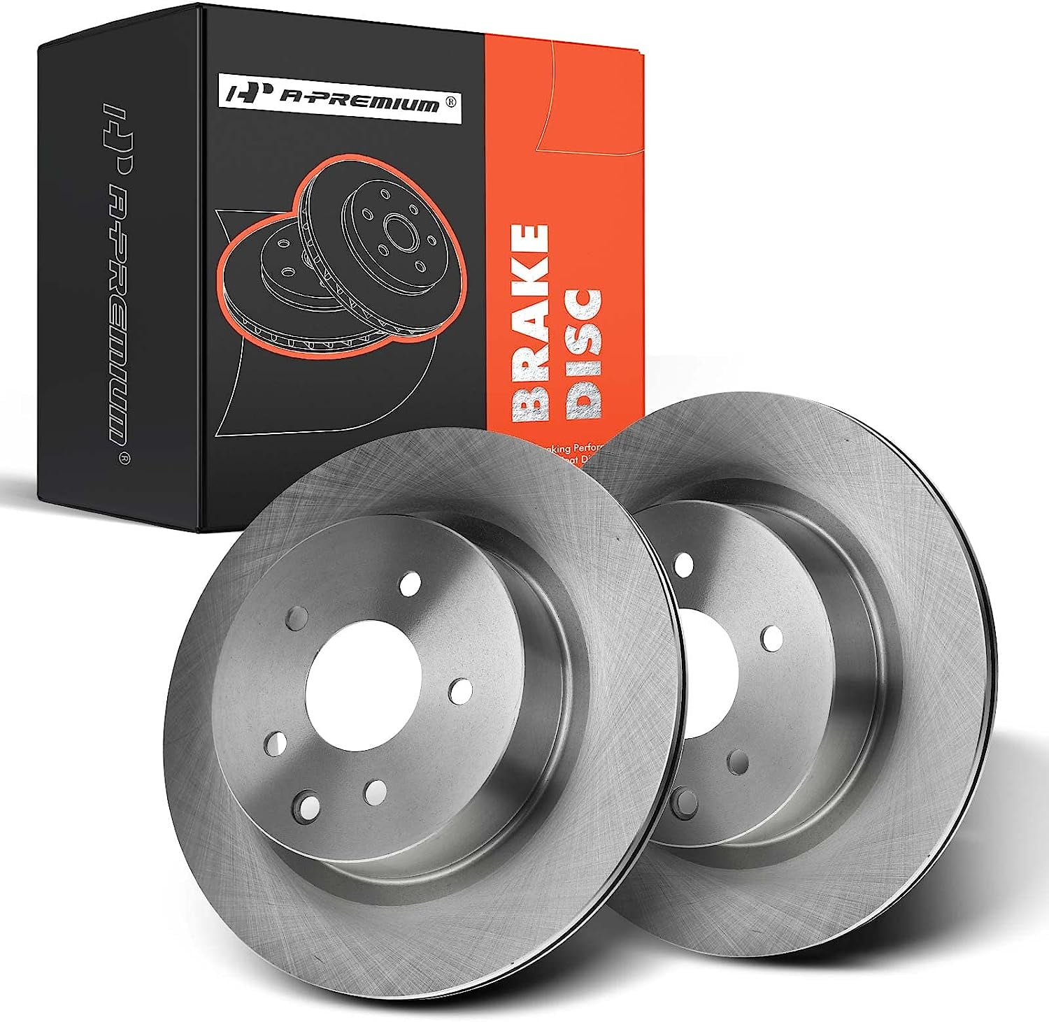 A-Premium Rear Disc Brake Rotors Set Compatible with Nissan Maxima 370Z ...