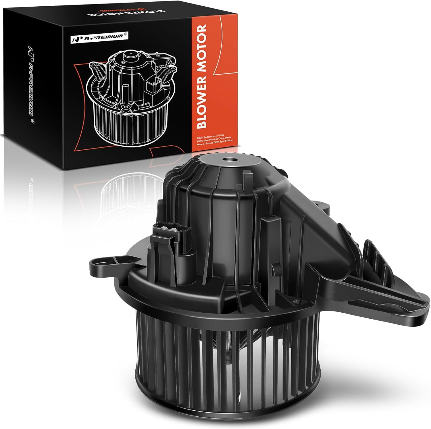 A-Premium Rear HVAC Heater Blower Motor with Fan Cage Compatible with ...