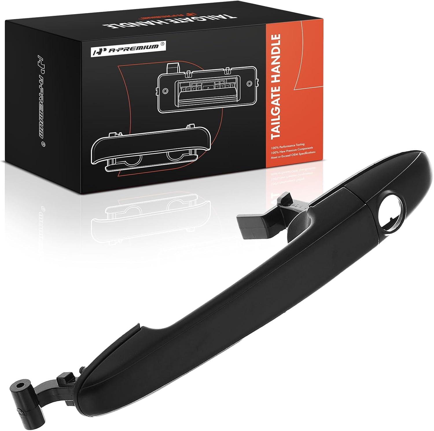 A-Premium Rear Left or Right Side Exterior Door Handle with Keyhole ...