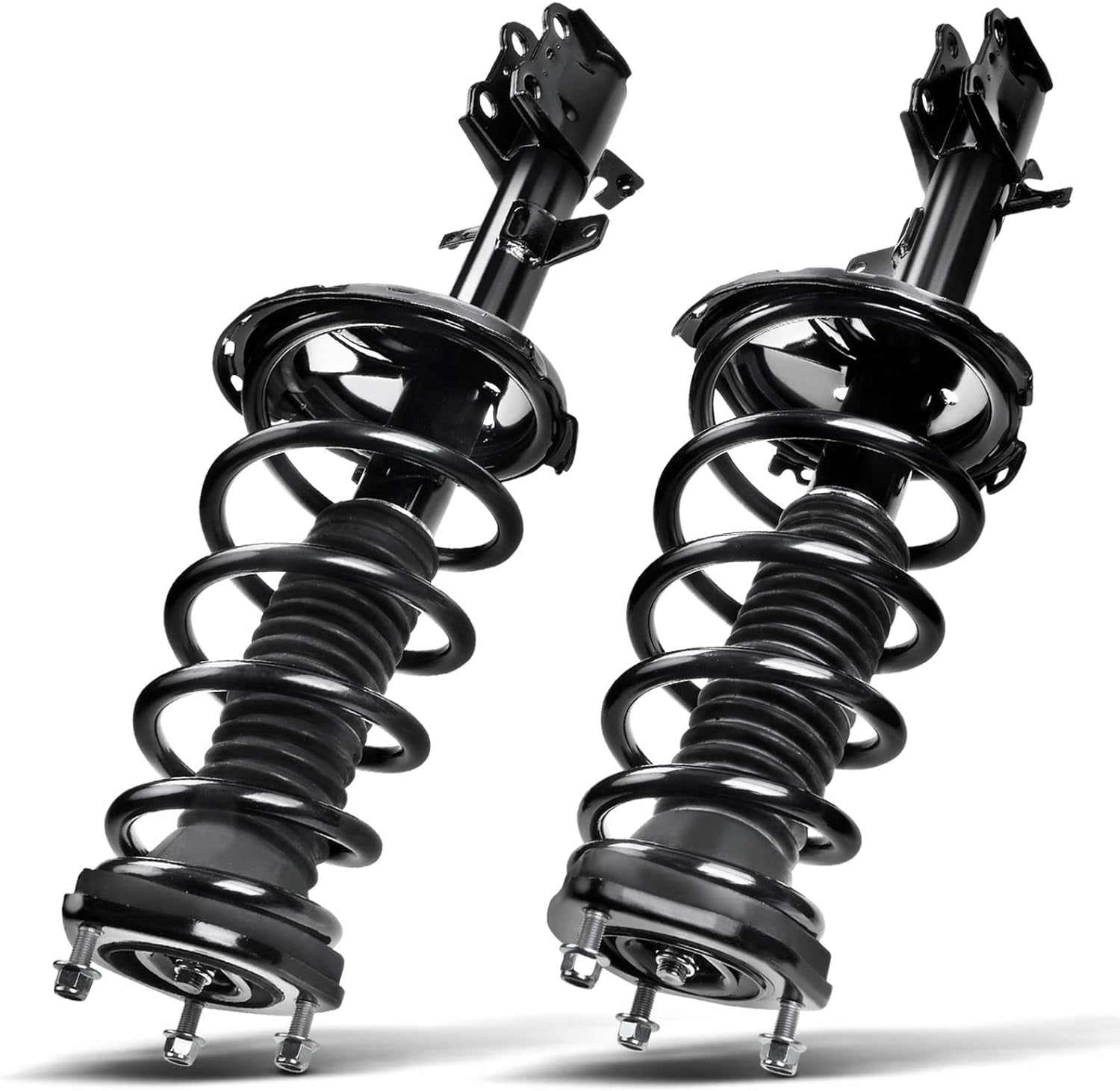 A-Premium Rear Pair (2) Complete Strut & Coil Spring Assembly ...