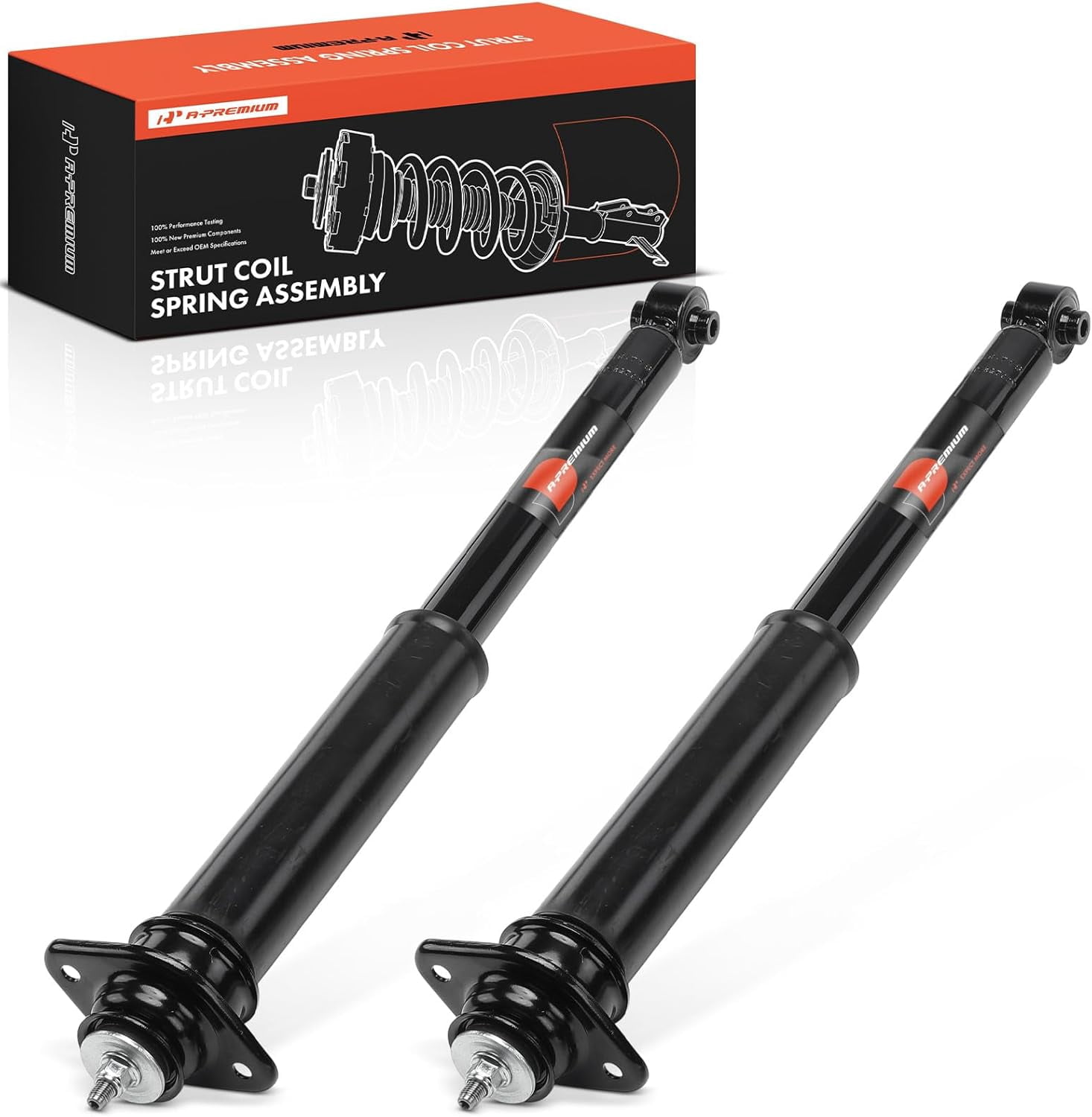 A-Premium Rear Suspension Shock Absorber Compatible with Chevrolet Aveo ...
