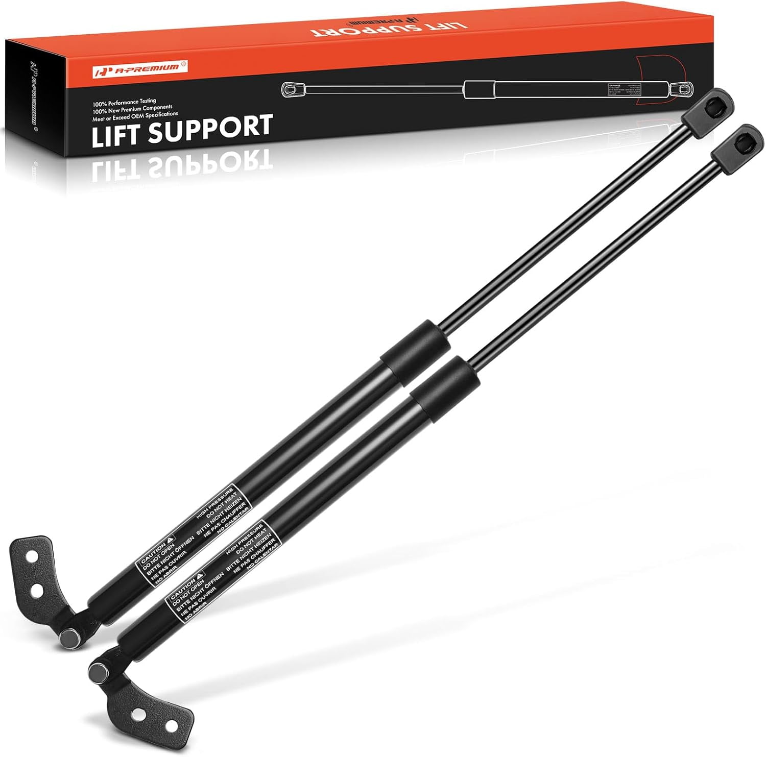 A-Premium Rear Tailgate Lift Supports Shock Struts Compatible with ...