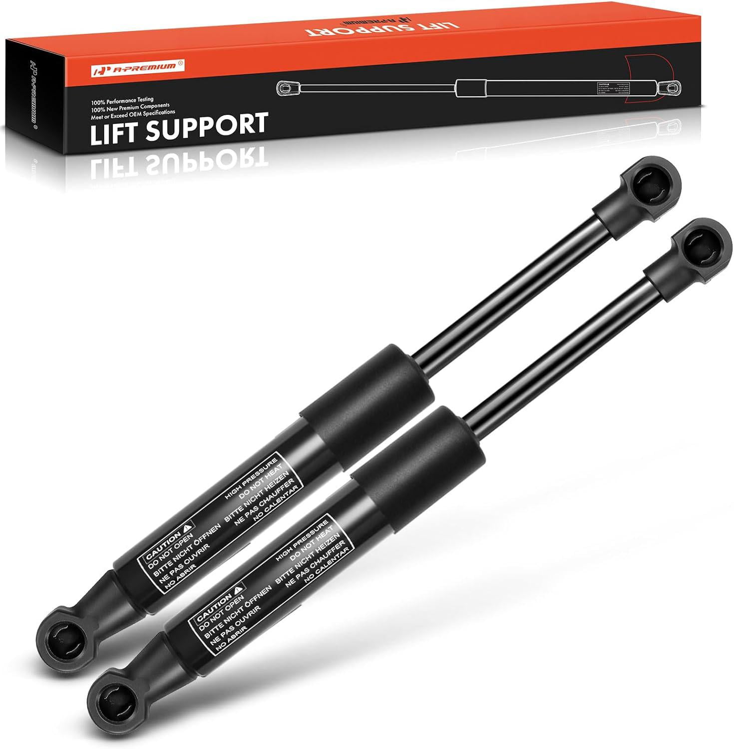 A-Premium Rear Tailgate Lift Supports Shock Struts Compatible with Ford ...
