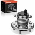 A-Premium Rear Wheel Bearings and Hub Assembly w/ABS 5-Lug Compatible ...