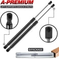 A-Premium Rear Window Glass Lift Supports Shock Struts Compatible with ...