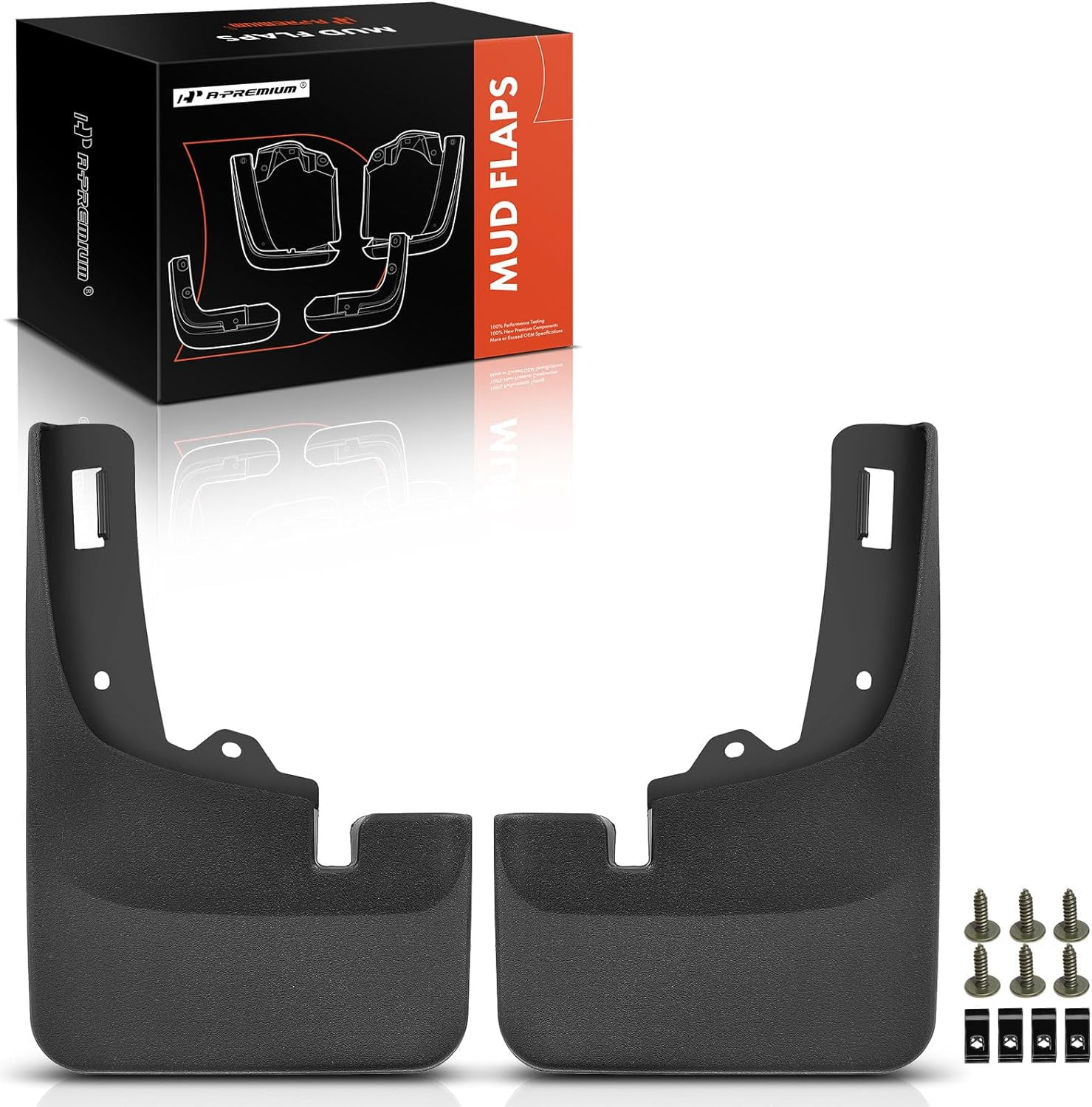 A-Premium Set of 2PCS Mud Flaps Splash Guards Mudflaps Mudguards with ...