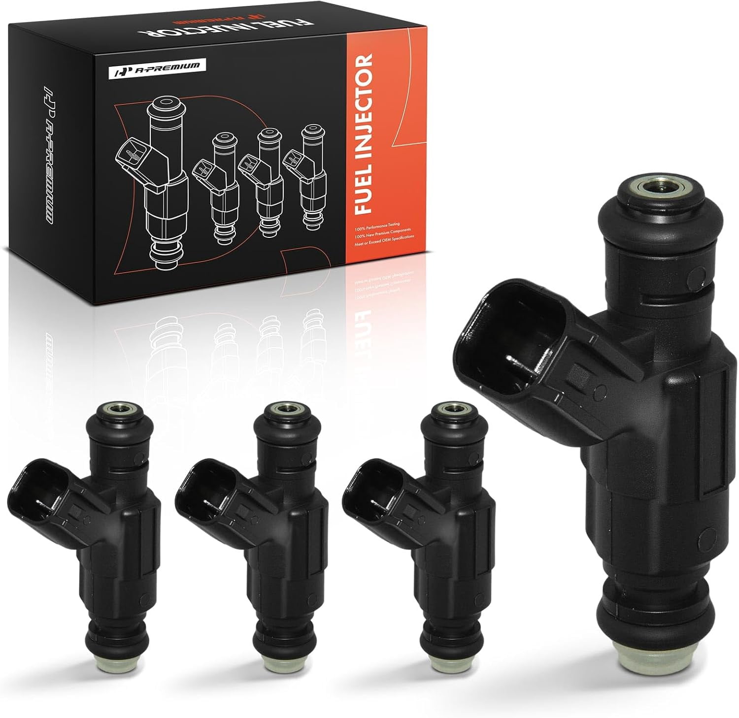 A-Premium Set of 4 Fuel Injectors Compatible with Chrysler Sebring 1998 ...