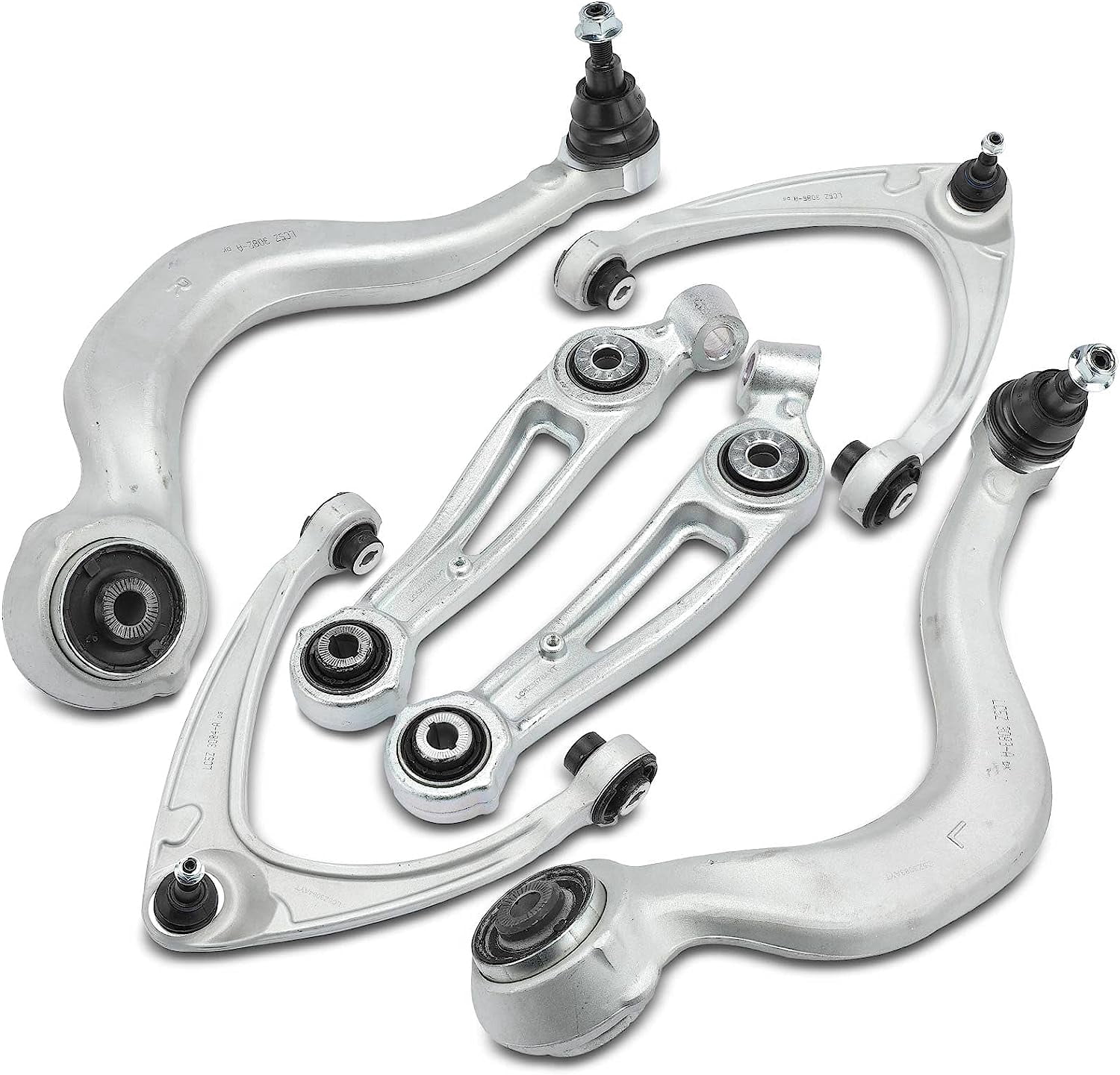 A-Premium Set of 6 Front Upper Lower Control Arm with Ball Joint ...