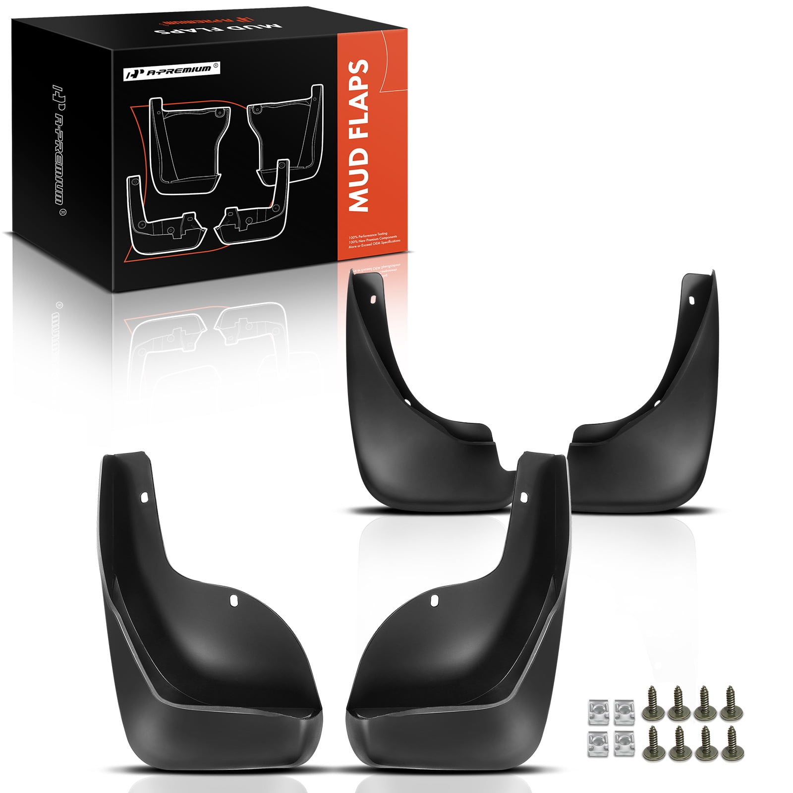 A-Premium Splash Guards Mud Flaps Compatible with Chevrolet Trax 2015 ...