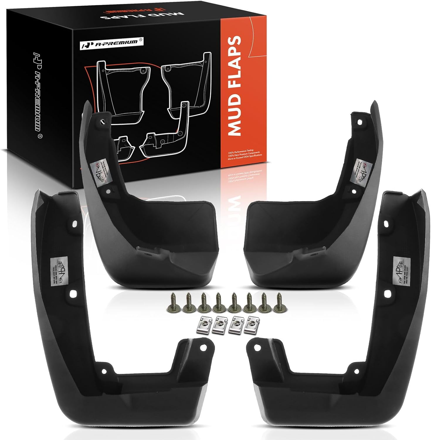 A-Premium Splash Guards Mud Flaps Mudguards Compatible with Honda CR-V ...