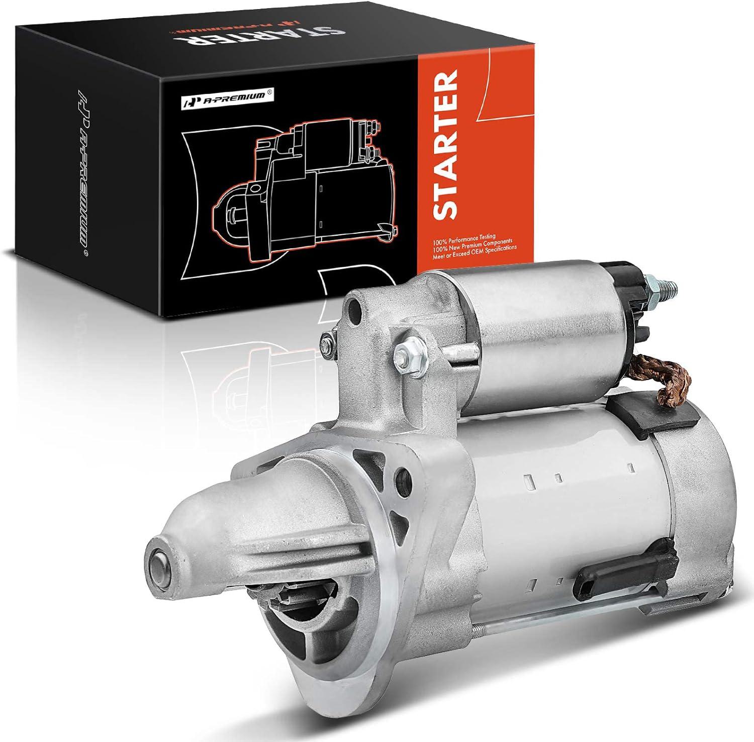 A-Premium Starter Motor Compatible with Chevrolet Equinox 2018-2020, Blazer, Malibu & GMC Acadia ...