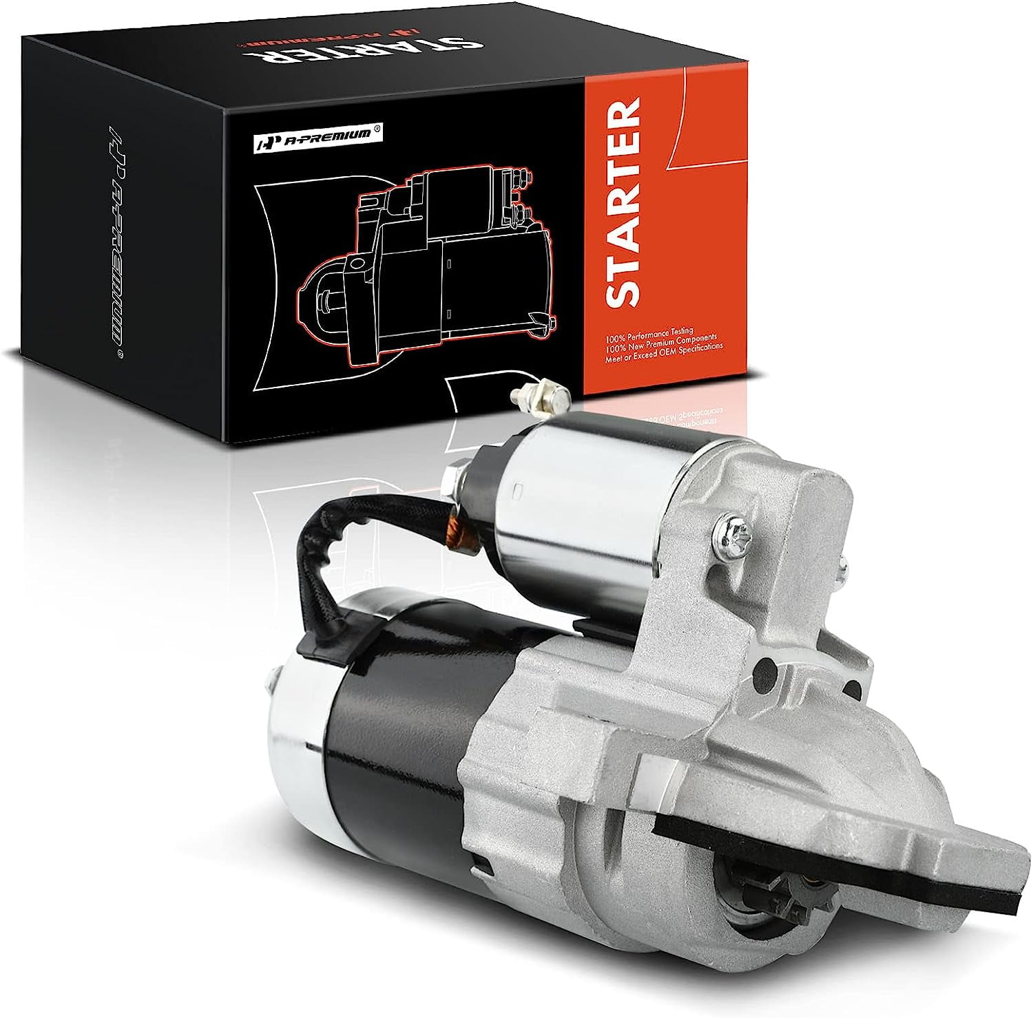 A-Premium Starter Motor Compatible with Chevy Silverado 1500 14-16 ...