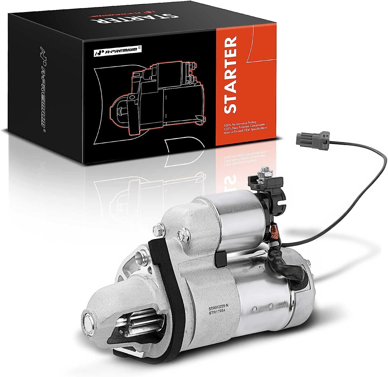 A-Premium Starter Motor Compatible with Nissan 370Z 2009-2019, INFINITI ...