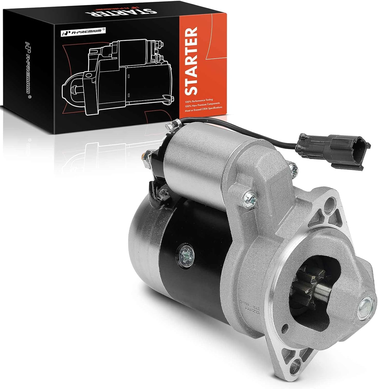 A-Premium Starter Motor Compatible with Nissan Frontier 1998-1999 ...