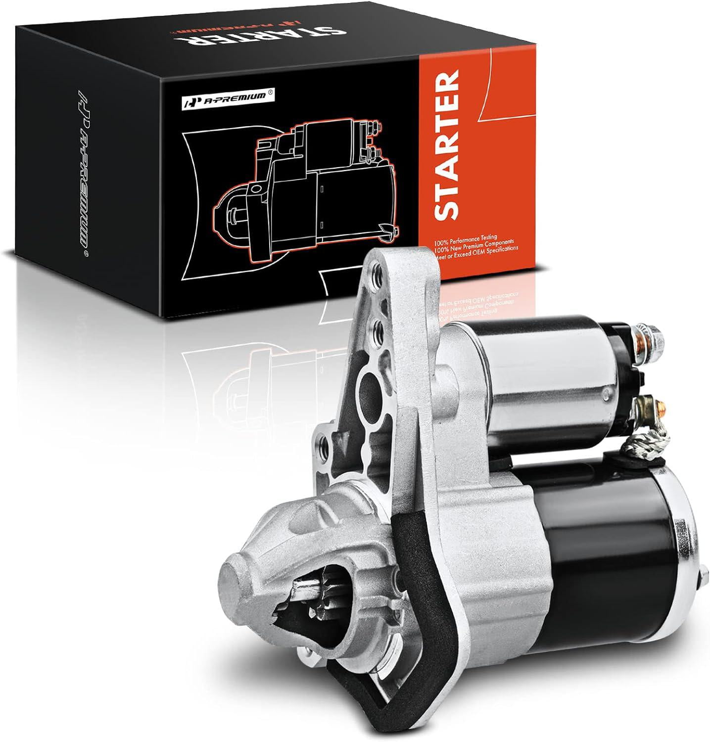A-Premium Starter Motor Compatible with Nissan Versa 2012-2014 L4 1.6L ...