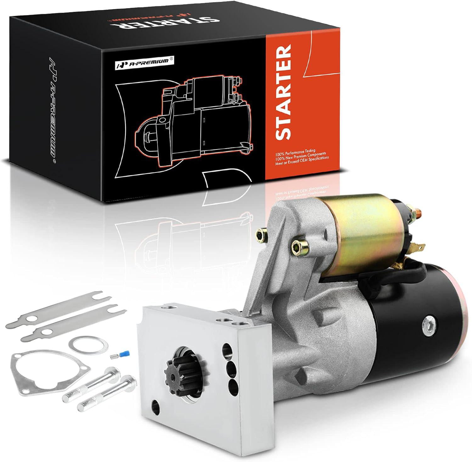 A-Premium Starter Motor Compatible with Chevy SBC Small Block BBC Big ...
