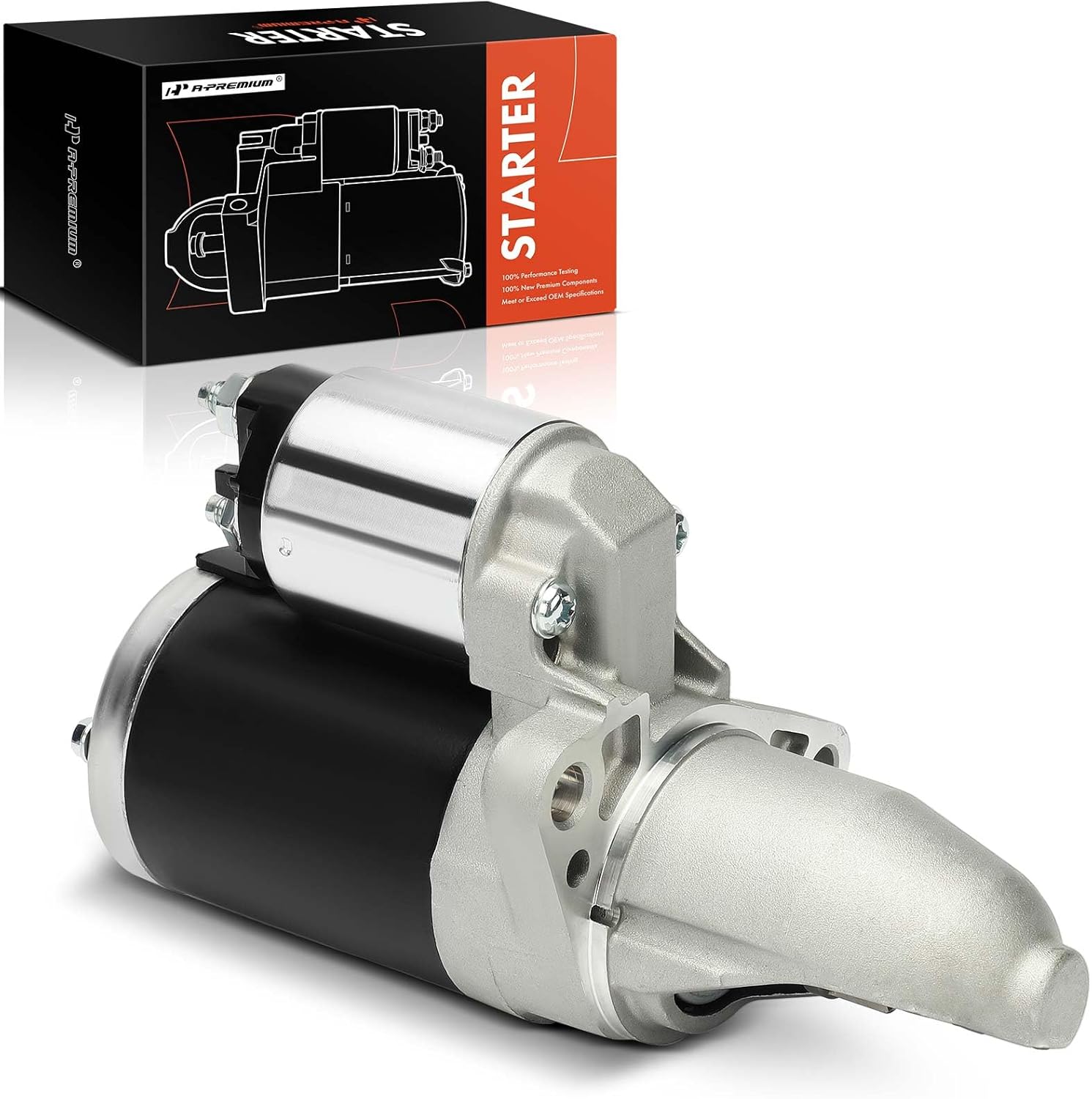A-Premium Starter Motor Compatible with Smart Fortwo 2008-2016, 1.0L ...