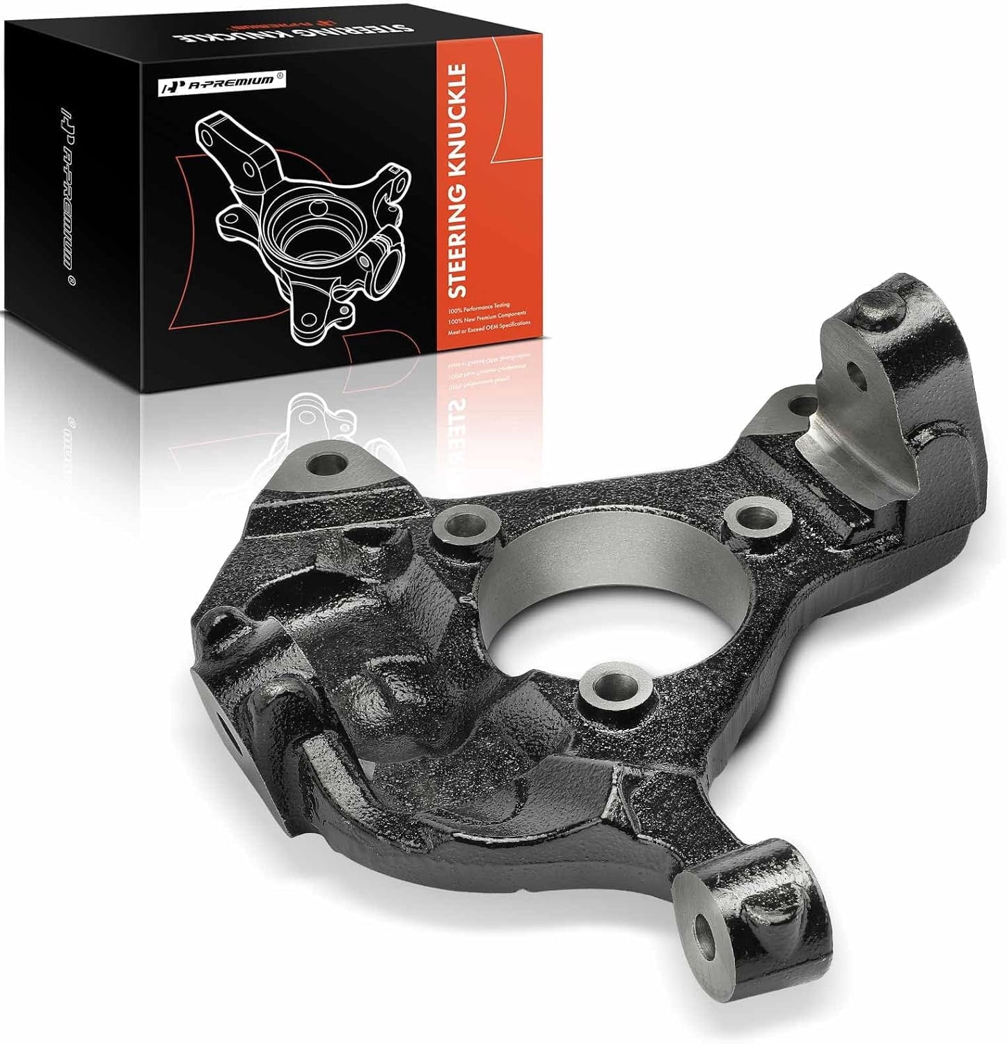A-Premium Steering Knuckle Compatible with Cadillac Escalade Chevrolet ...