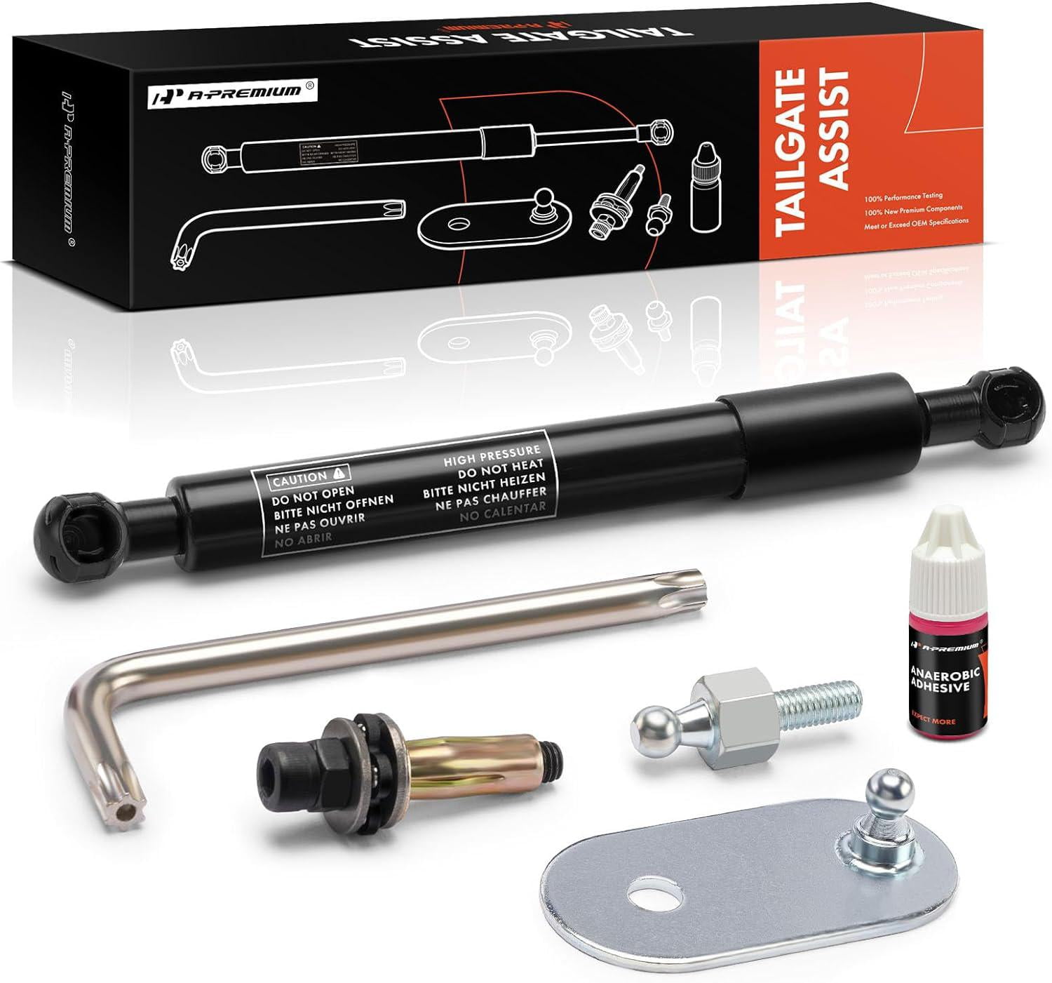 A-Premium Tailgate Assist Shock Strut Replacement for Ford F-150 1997 ...