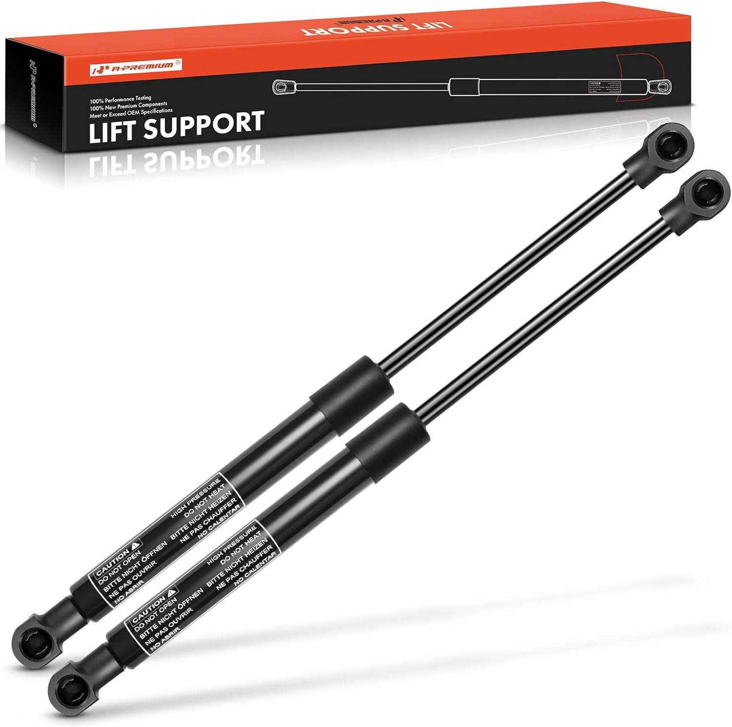 A-Premium Tailgate Rear Hatch Lift Supports Shock Struts Compatible ...