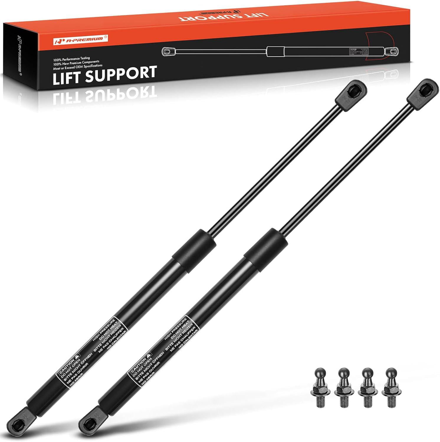 A-Premium Tailgate Rear Hatch Lift Supports Shock Struts Replacement ...
