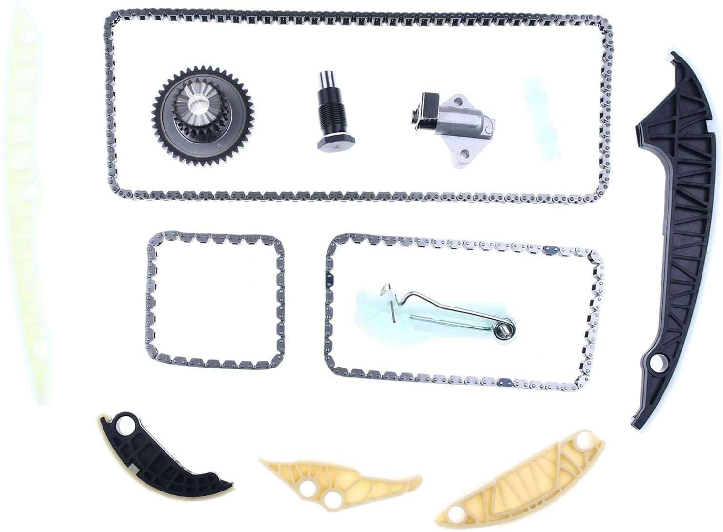 A-Premium Timing Chain Kit Compatible with Audi A3 A4 A5 A6 TT Quattro ...