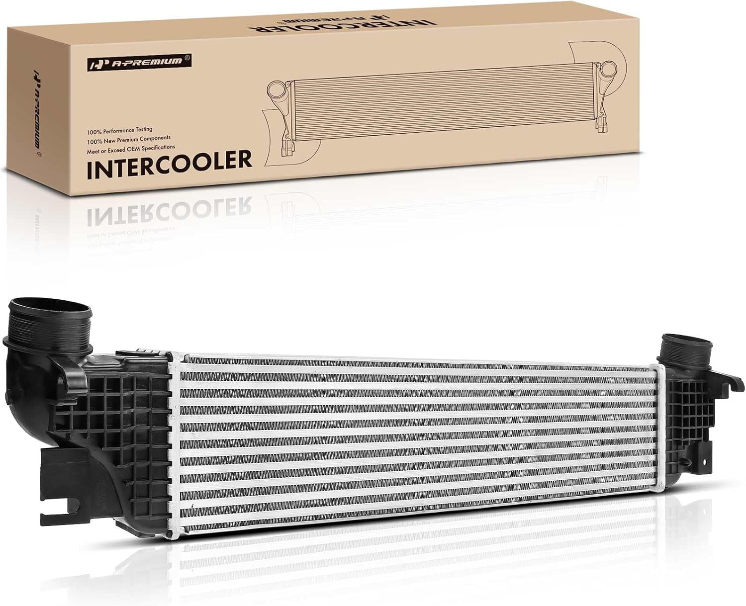 A-Premium Turbo Intercooler Compatible with Ford Edge 2015-2021 ...