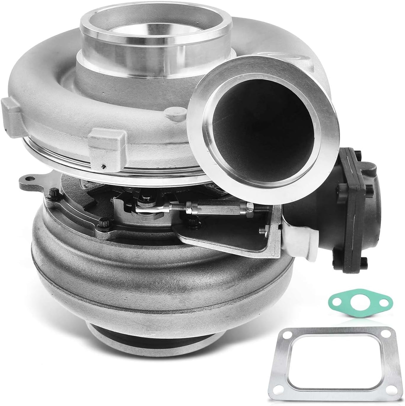 A-Premium Turbo Turbocharger Kit with Wastegate Compatible with Freightliner Detroit Diesel ...