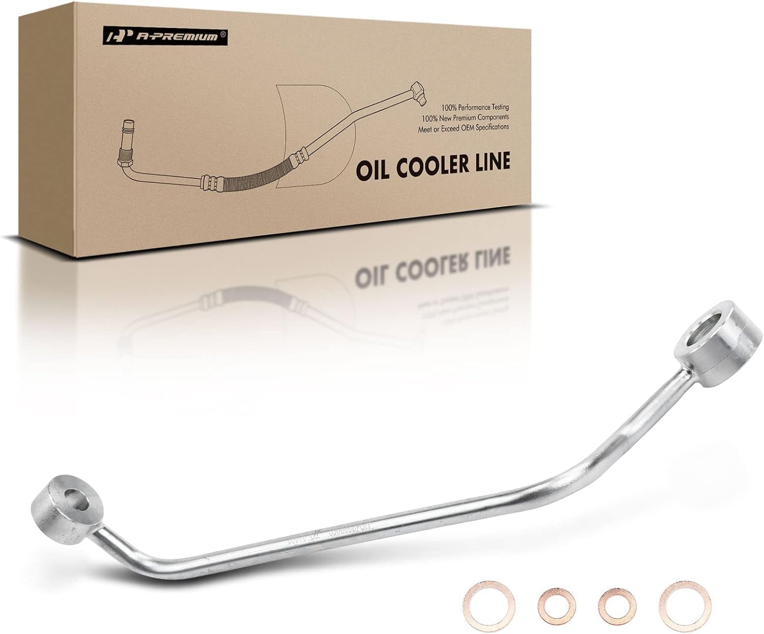 A-Premium Turbo Turbocharger Oil Drain Hose Line Compatible with Volvo ...