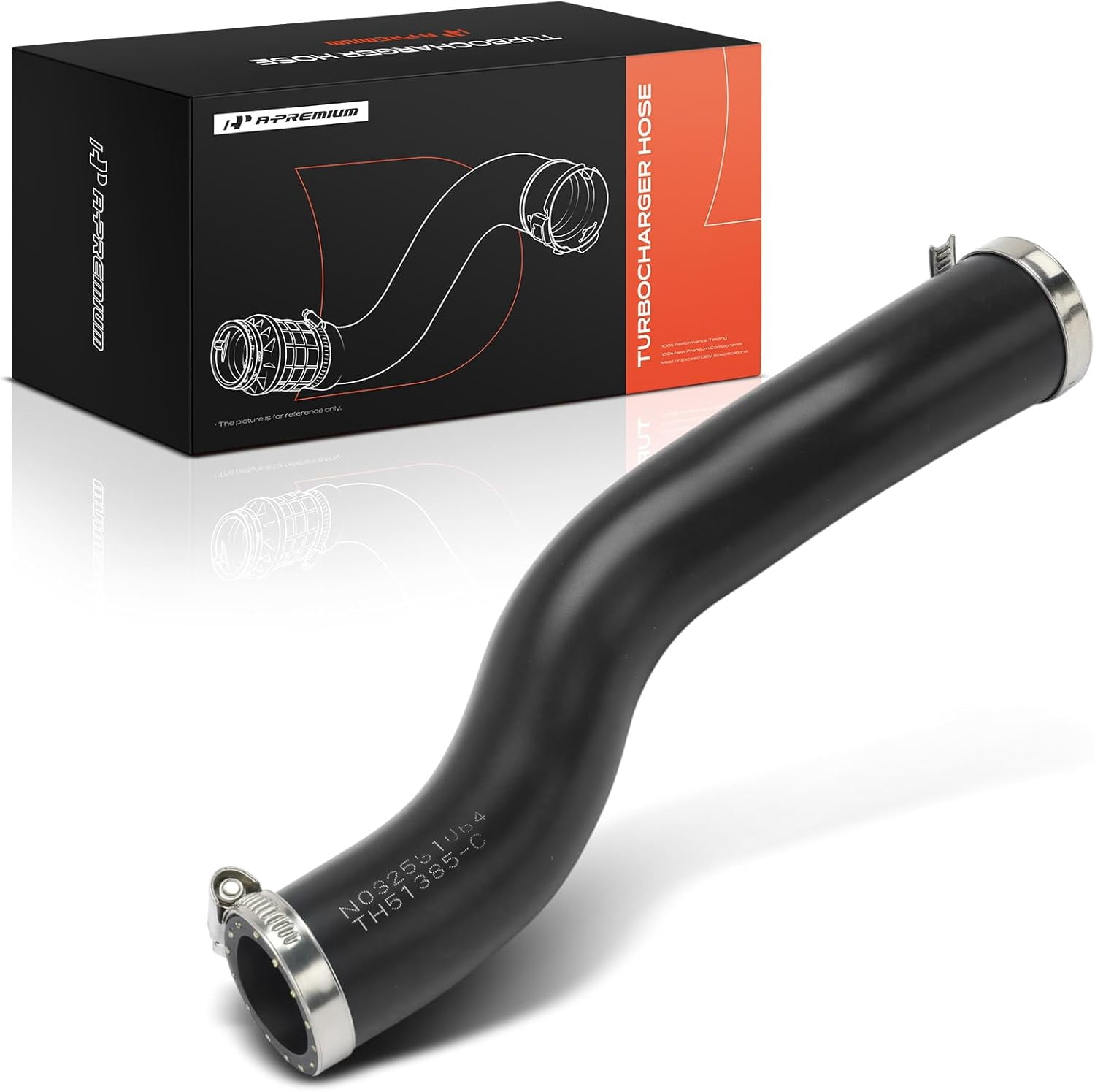 A-Premium Turbocharger Intercooler Hose Compatible with Honda CR-V CRV ...