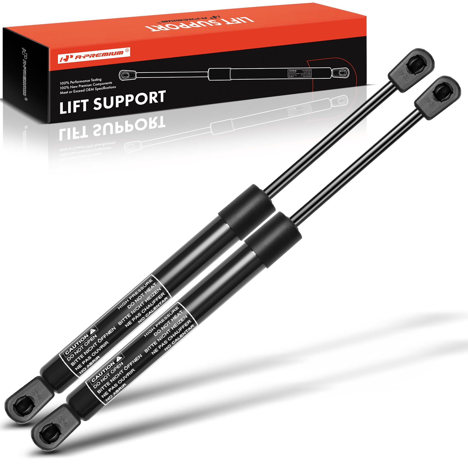 A-Premium Universal Lift Supports Struts Compatible with Car Pickup SUV ...
