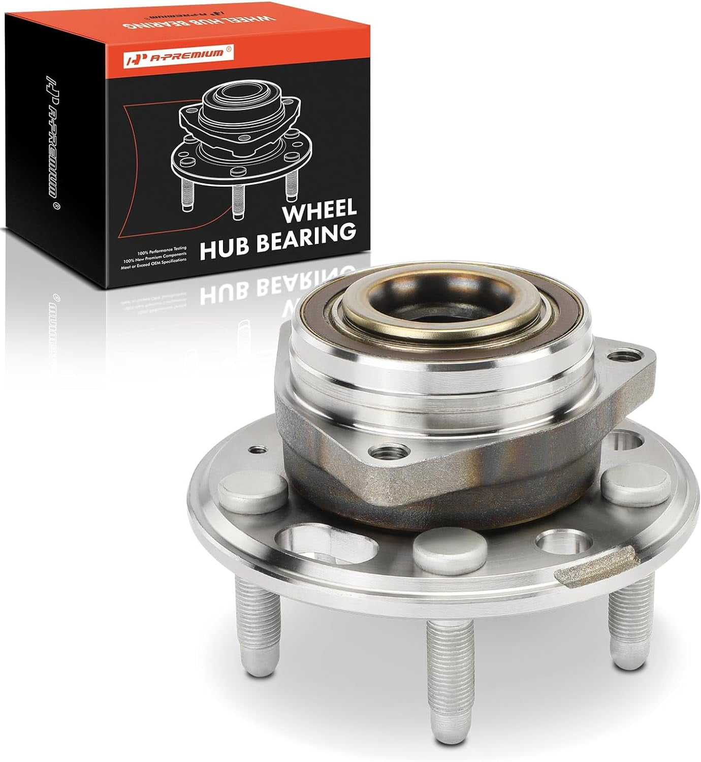 A-Premium Wheel Hub and Bearing Assembly Compatible with Buick LaCrosse ...