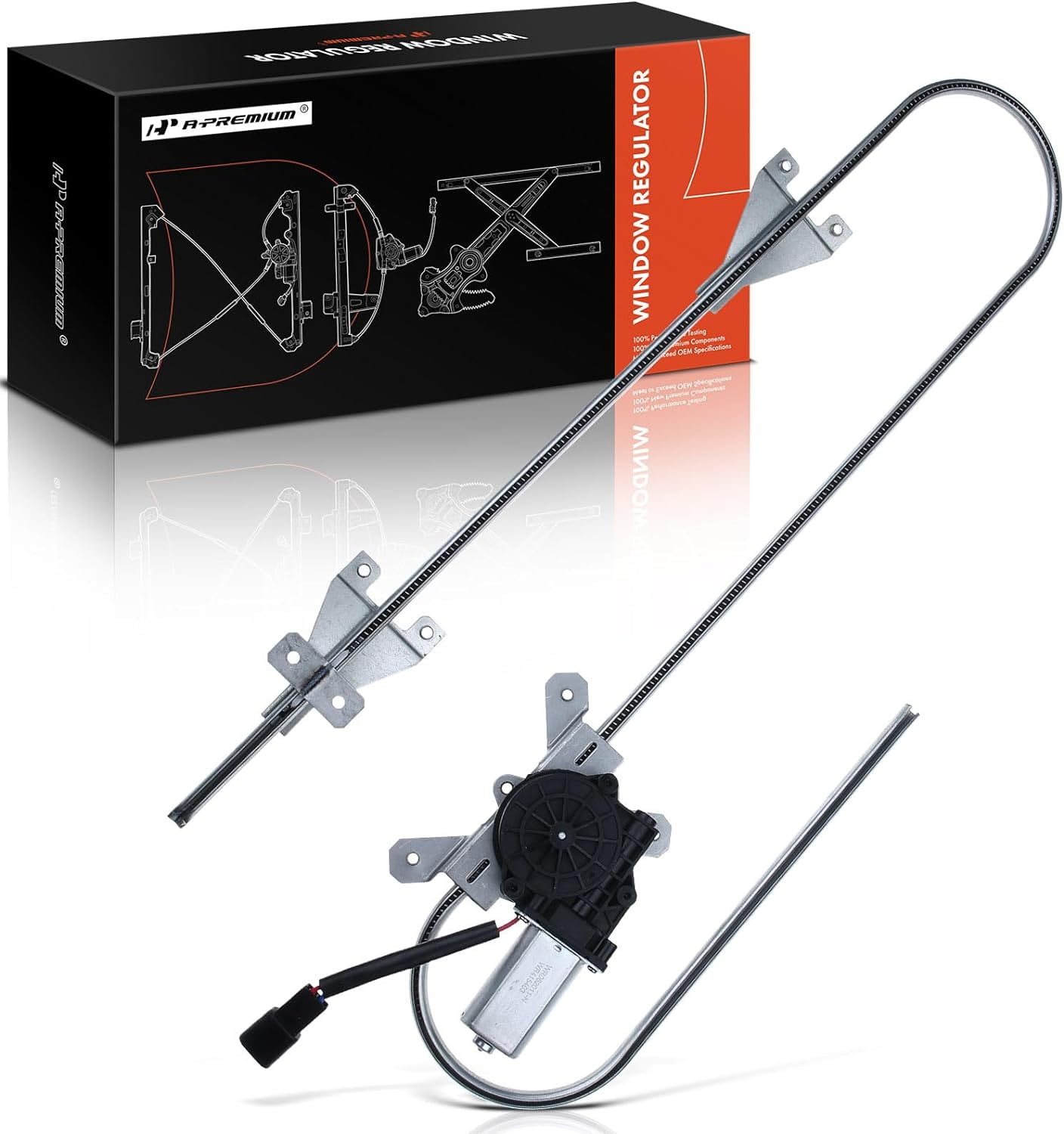 A-Premium OEM Power Window Regulator, Driver Side, Kenworth T800 W900 ...