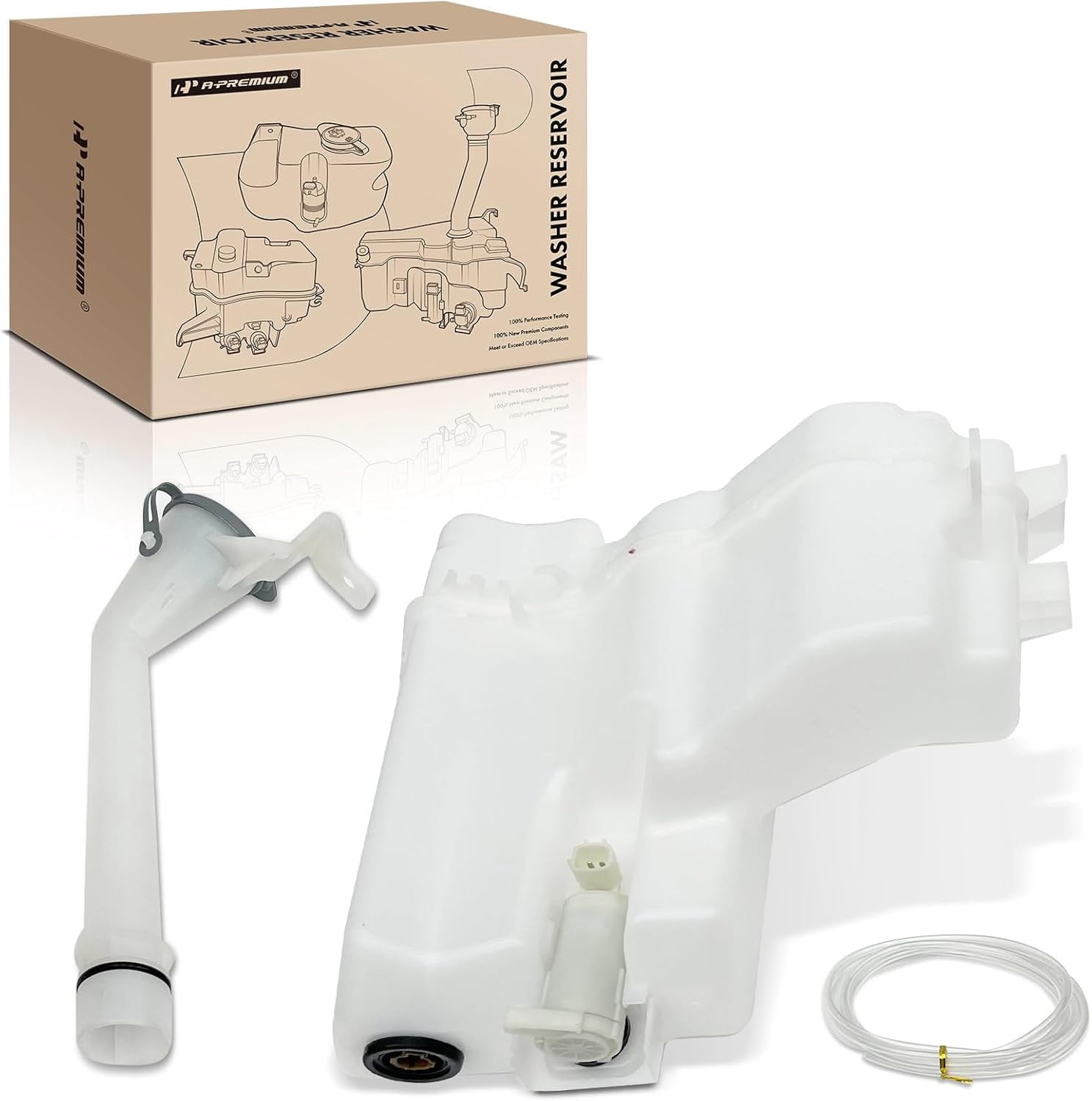A-Premium Windshield Washer Reservoir Compatible with Select Nissan ...