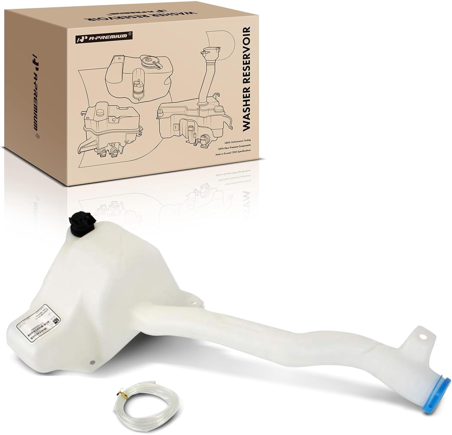 A-Premium Windshield Washer Reservoir Tank Assembly Compatible with ...