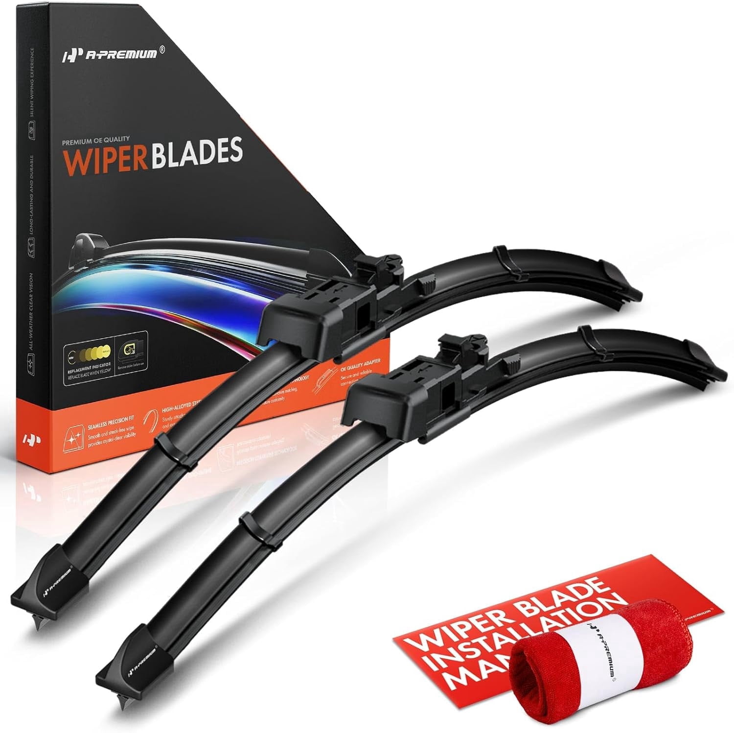 A-Premium Windshield Wiper Blades with Ford Bronco 2021 2022 2023 2024 ...