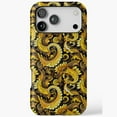 A Pretty Paisleys Themed Thanksgiving Graphic iPhone 11 through 17 Pro ...