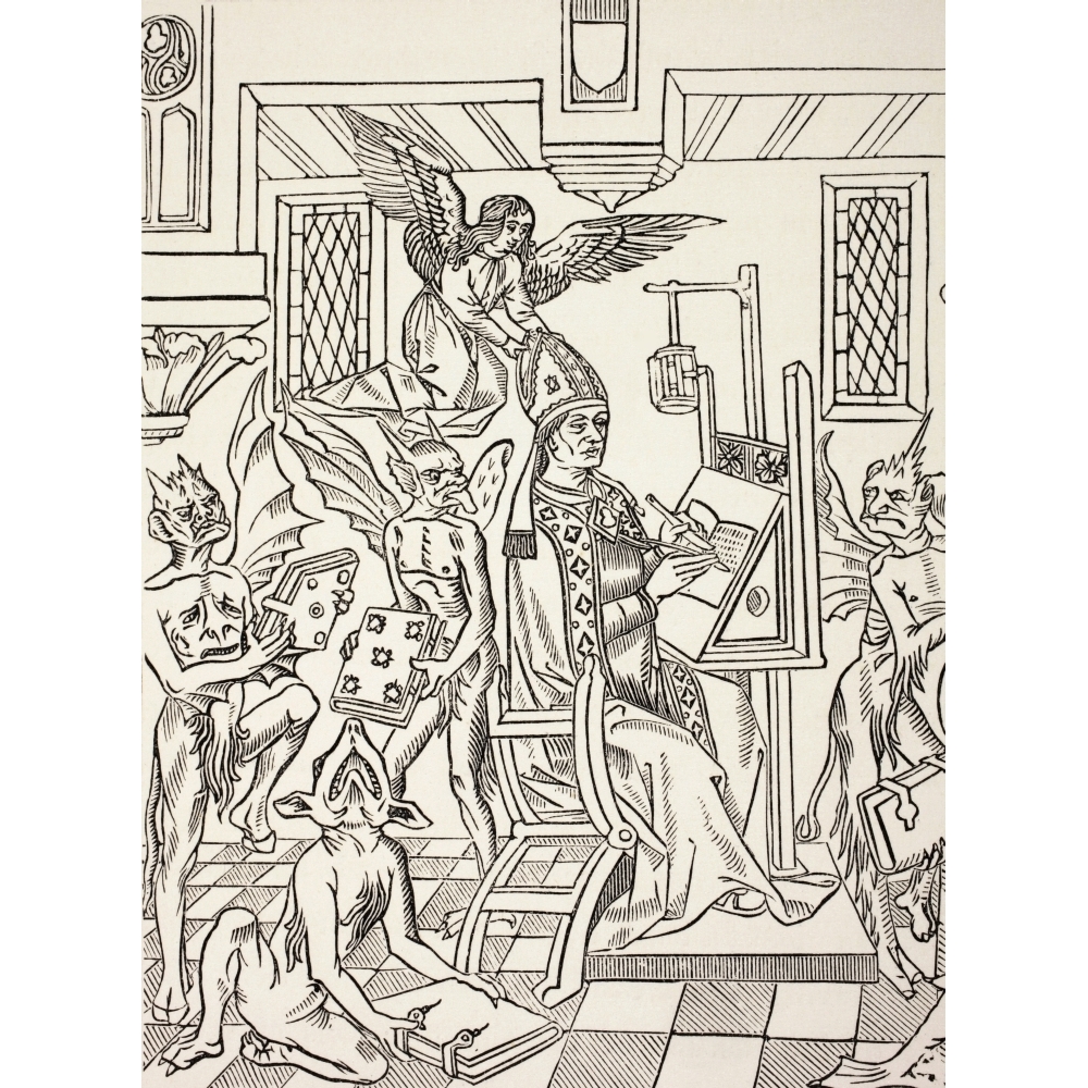 A Priest Calls For God To Aid Him In His Orthodoxy While He Is Surrounded By Devils Which Could ...