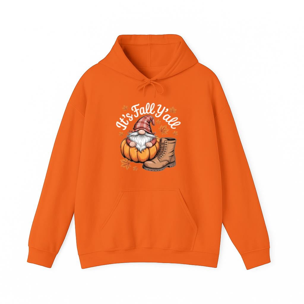 A Pumpkin Gnome Autumn Tree Hello Fall Its Fall Yall Graphic Print ...