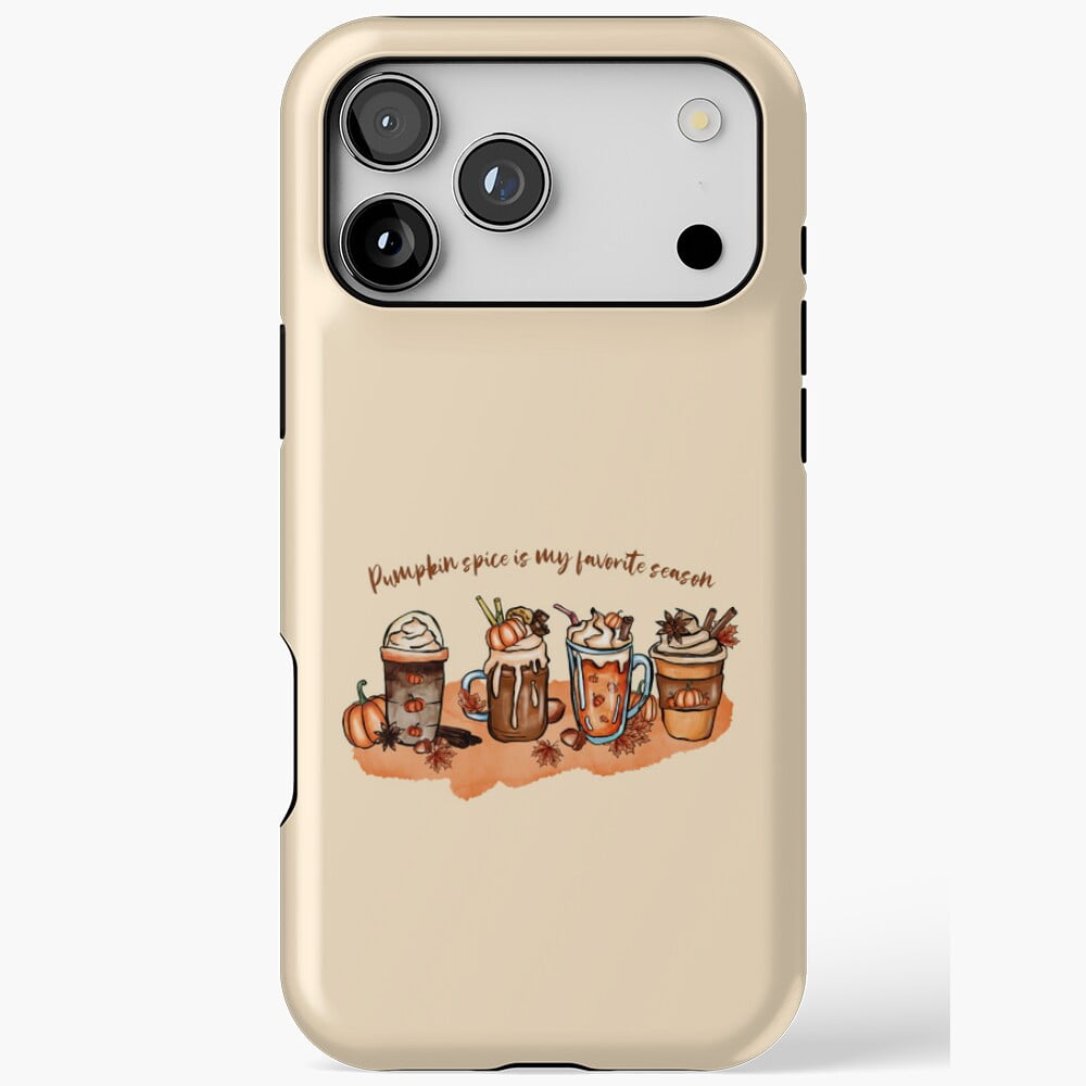 A Pumpkin Latte Fall Season Thanksgiving Coffee Drink Case for iPhone ...
