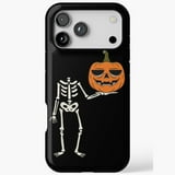 A Pumpkin Skeleton Halloween Creepy Bone Jack O Case for iPhone 11 to ...