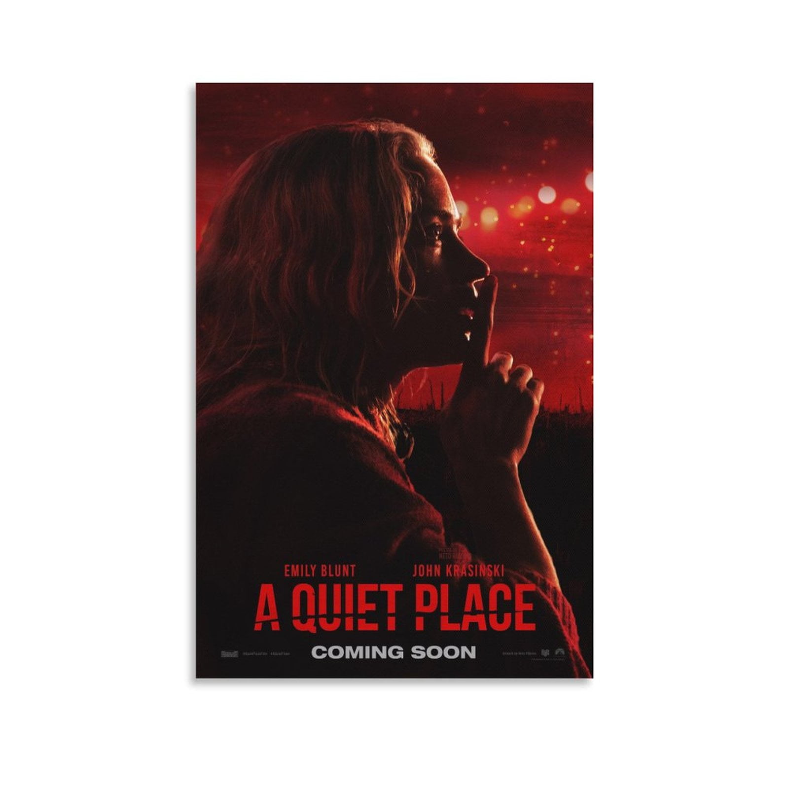 A Quiet Place Movie Poster Picture Print Wall Art Poster Painting ...