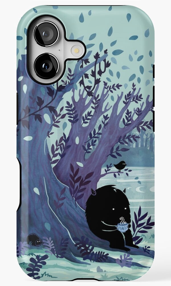 A Quiet Spot Of Tea Cozy Scene Phone Case for iPhone 11 12 13 14 15 16 ...