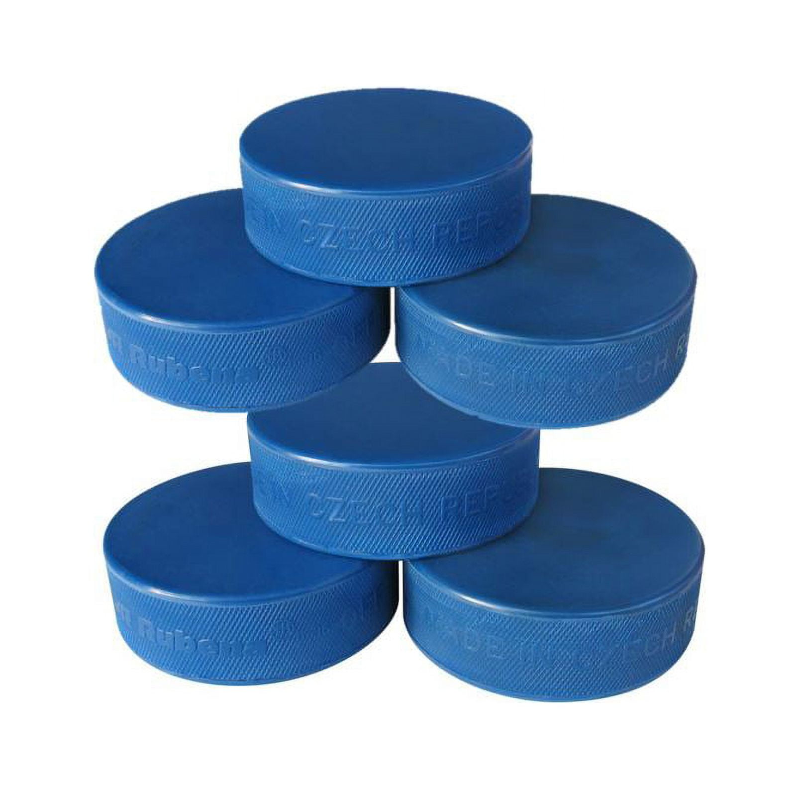 A&R Sports Blue Mite Ice Hockey Pucks, 6-Pack - Walmart.com